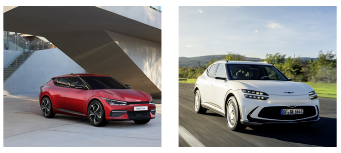 "닛산·스코다 제쳤다"...EV6·GV60, 獨성능평가 나란히 최고점