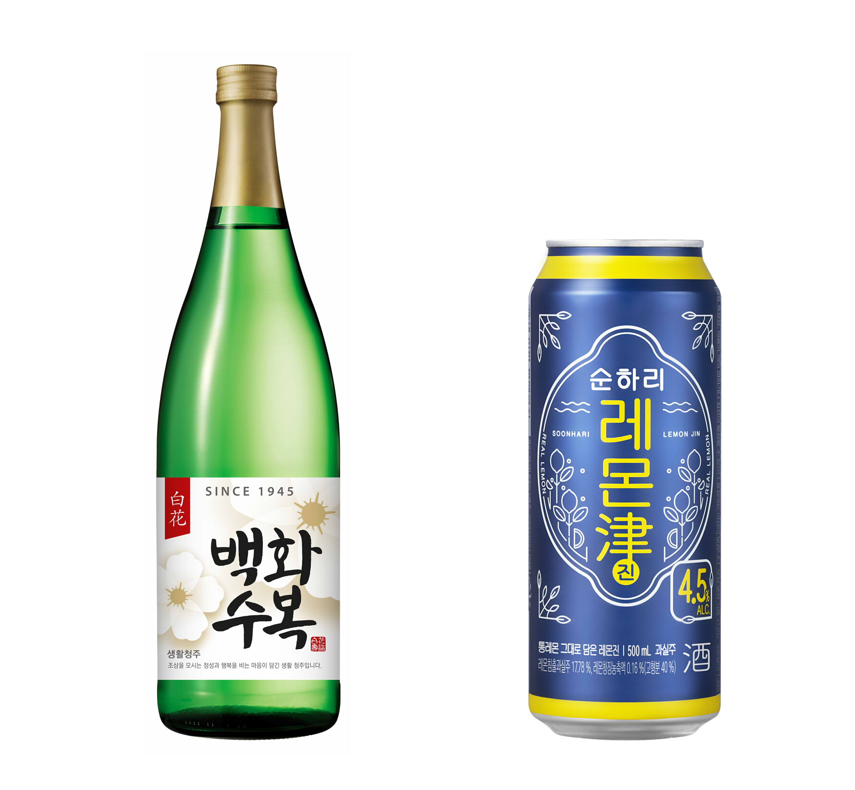 청하·백하수복 가격도 내린다 롯데칠성 17일부터 인하